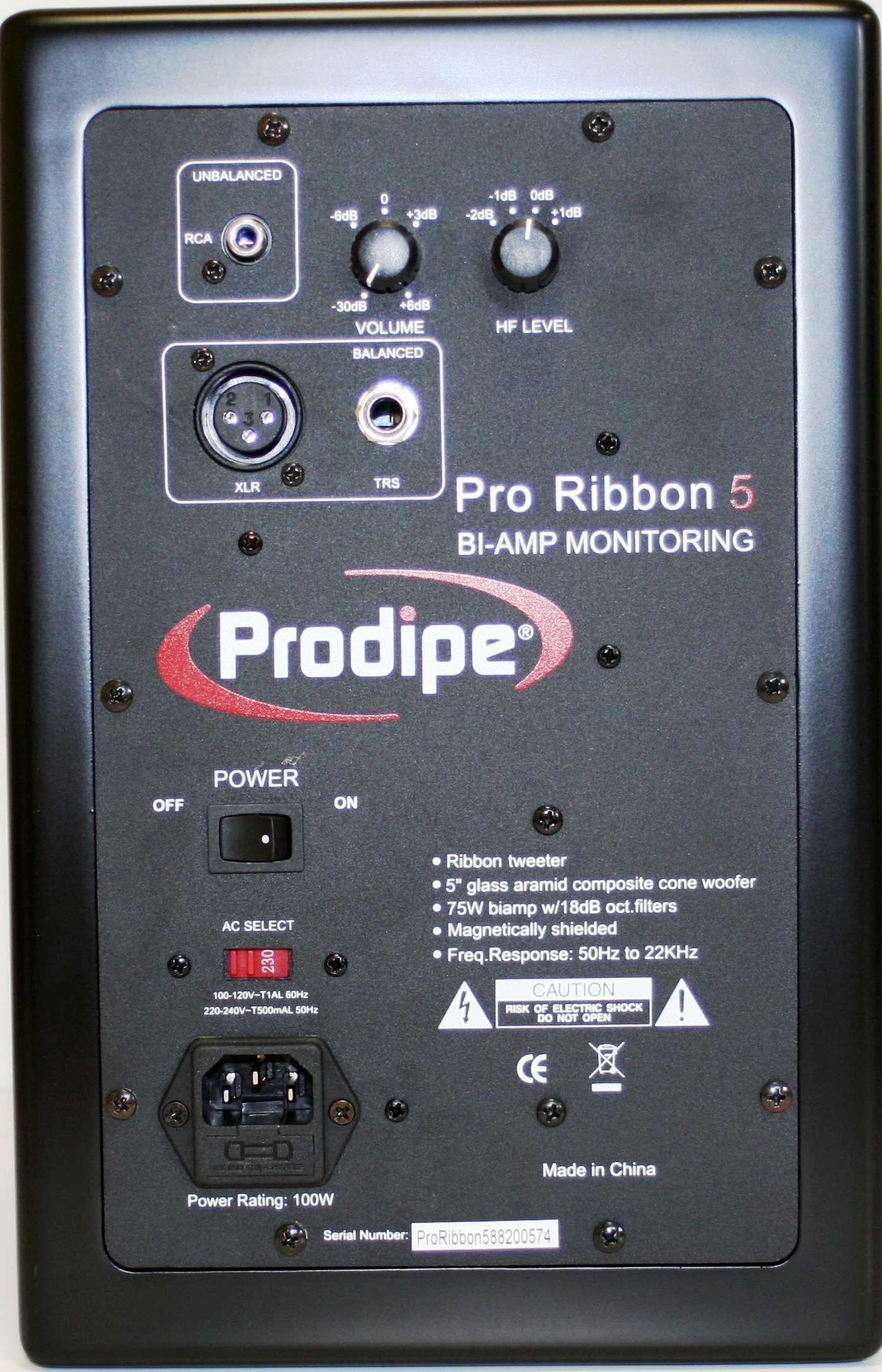 Prodipe RIBBON5 (2x 0.00 pce) | Enceintes Monitoring - SONOLOGY Toulouse