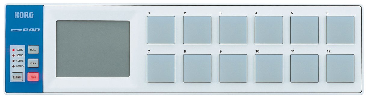 Korg nanoPAD | Controller Midi - SONOLOGY Toulouse