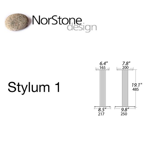 NorStone STYLUM1-(PAIRE) | Meuble et Pied Enceinte Hifi - SONOLOGY Toulouse