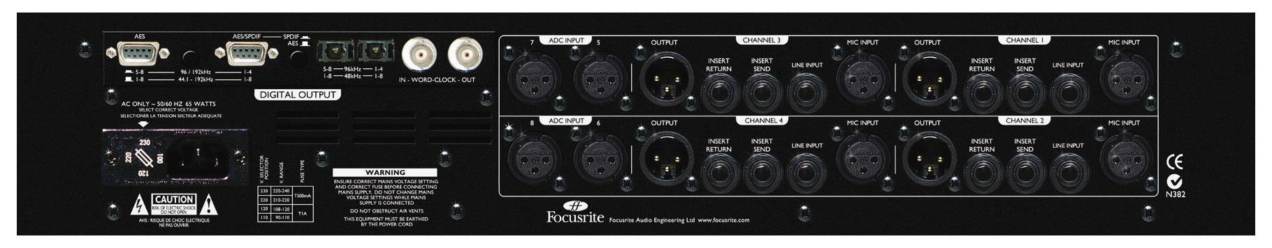 Focusrite ISA 428 Pre Pack | Traitement du son - SONOLOGY Toulouse