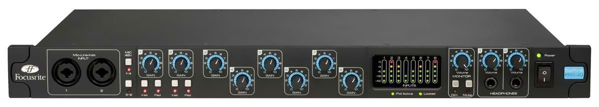 Focusrite Saffire PRO 40 | Audio interface - SONOLOGY Toulouse