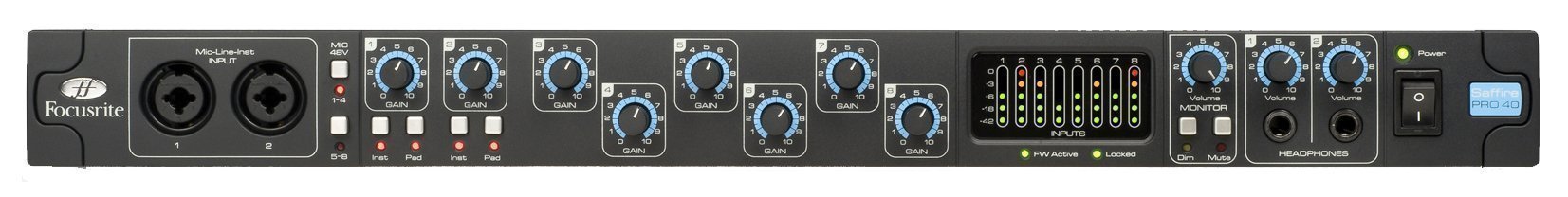 Focusrite Saffire PRO 40 | Audio interface - SONOLOGY Toulouse