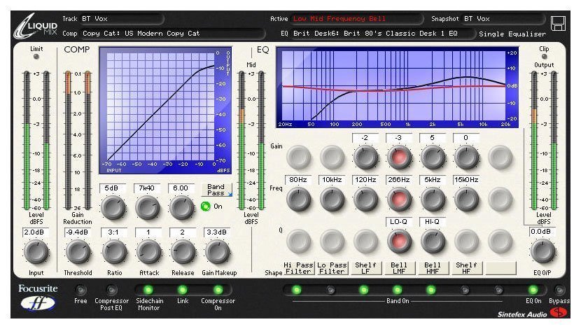 Focusrite Liquid Mix 16 | Signal processing - SONOLOGY Toulouse