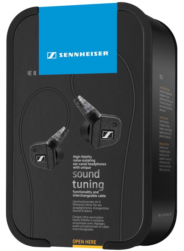 Sennheiser IE 8 | Casque Studio - SONOLOGY Toulouse