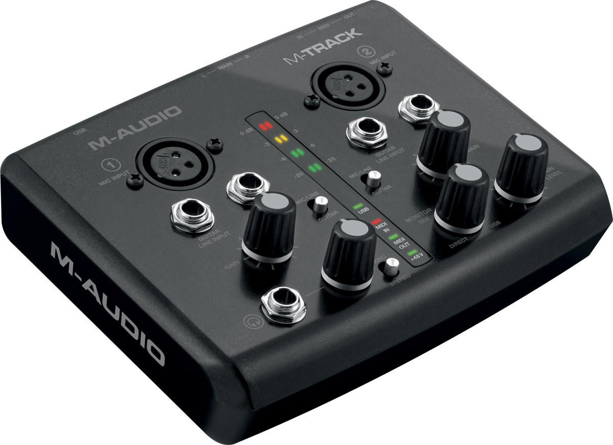 M-Audio M-Track | Audio interface - SONOLOGY Toulouse