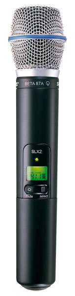Shure SLX 2 BETA87 | Microphone - SONOLOGY Toulouse