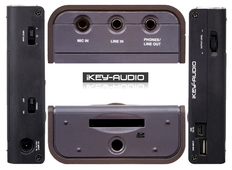 iKey-Audio M3 | Enregistreur Portable Digital - SONOLOGY Toulouse