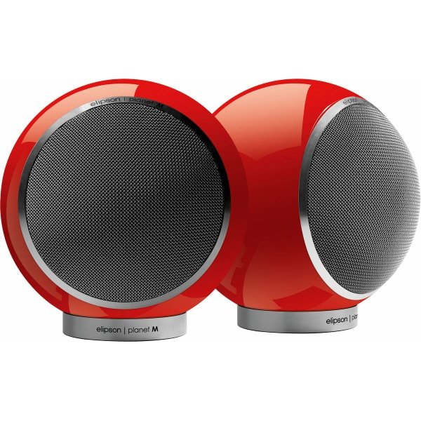 Elipson Planet M 2.0 Red ( Pair ) | Speaker - SONOLOGY Toulouse