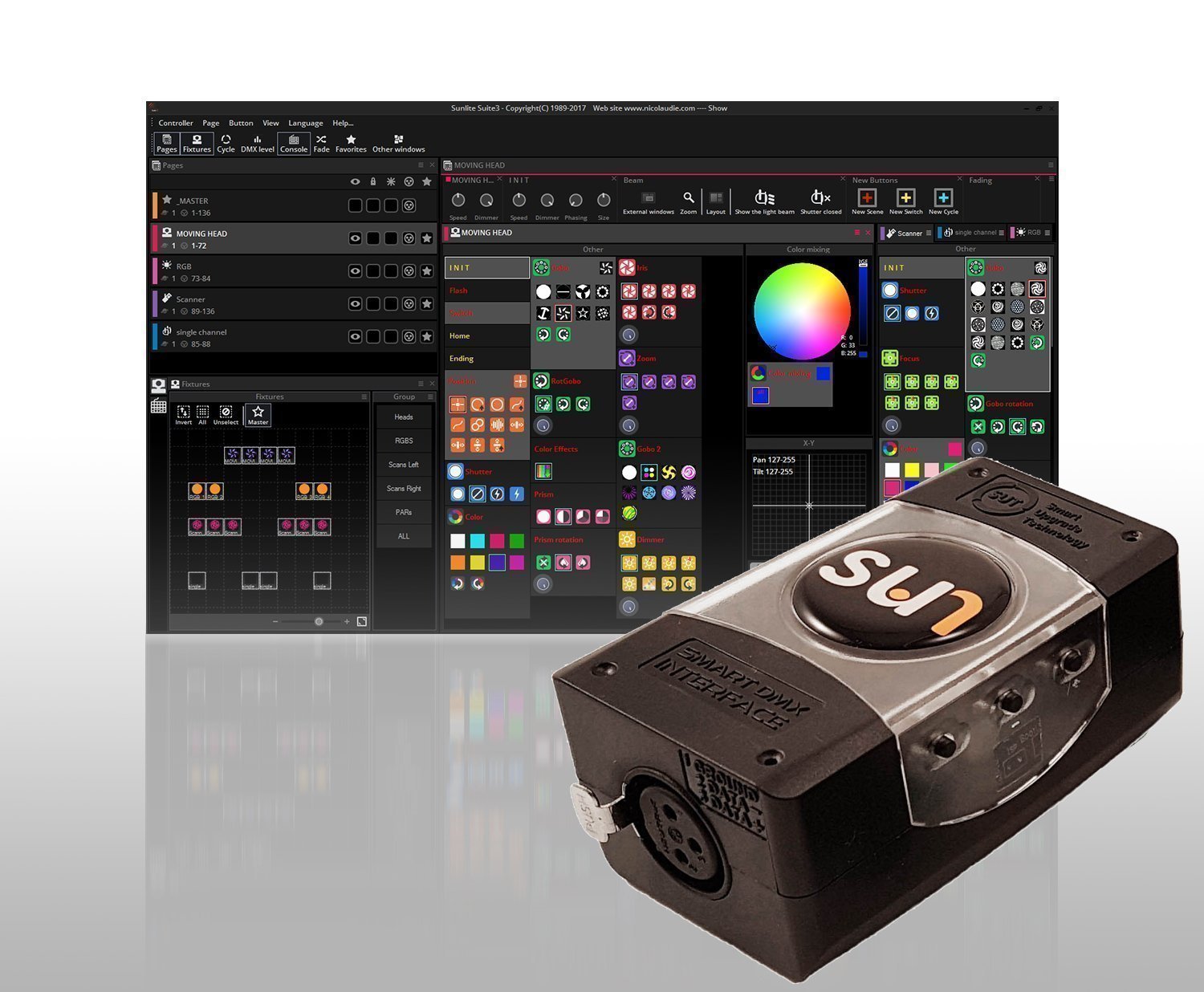 Sunlite SUNLITE-BC | Commande DMX - SONOLOGY Toulouse